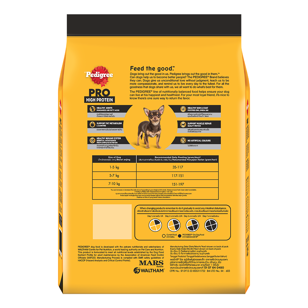 PEDIGREE ® Pro Adult Mini & Small Breed - Philippines